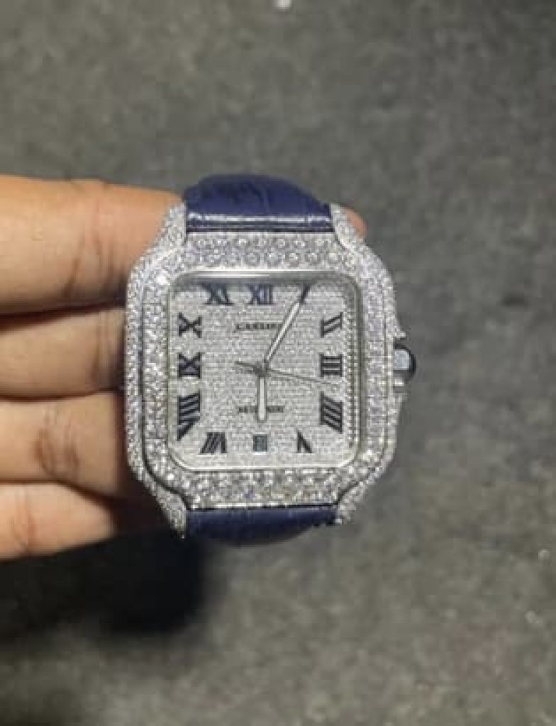 Buy Premium Swiss Made Stainless Steel Leather Belt Watch , Silicon ...